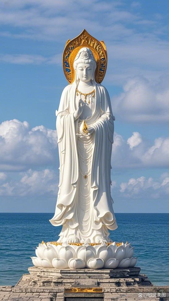 南海观世音菩萨佛像图片大全图标