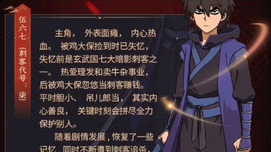 刺客伍六七人物介绍图标