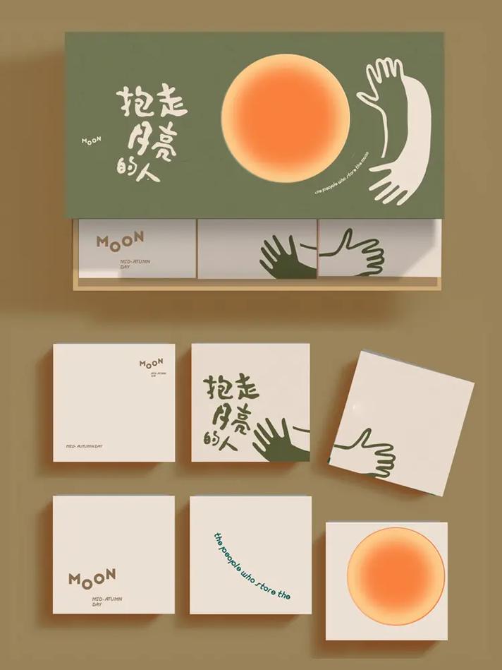 字体排列成盒子形状图标