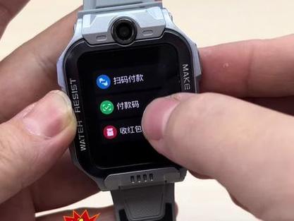 支持扫一扫付款的手表图标
