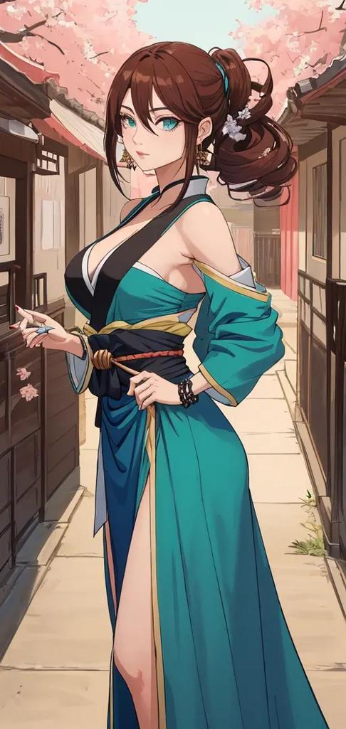 二次元武力极强的女性角色
