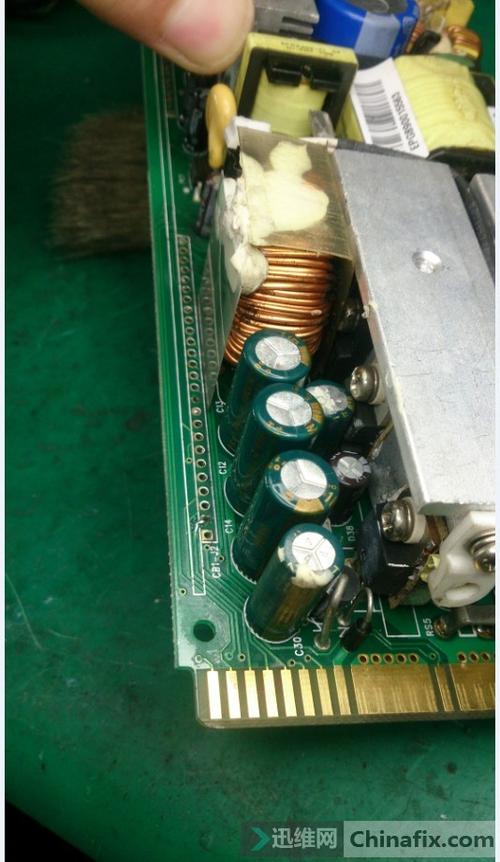 联想显示器电源板维修截图