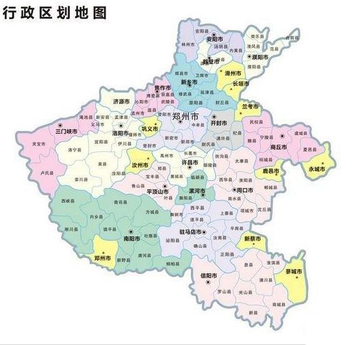 河南省地图图标