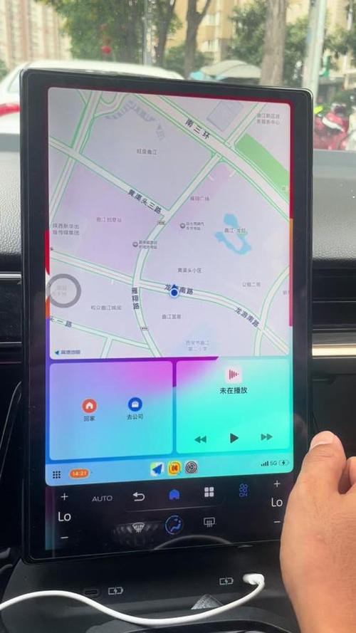 怎样把导航投屏到车上显示图标