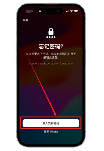 苹果密码忘记图标