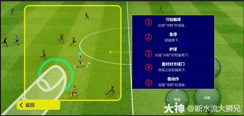 实况足球有什么技巧截图