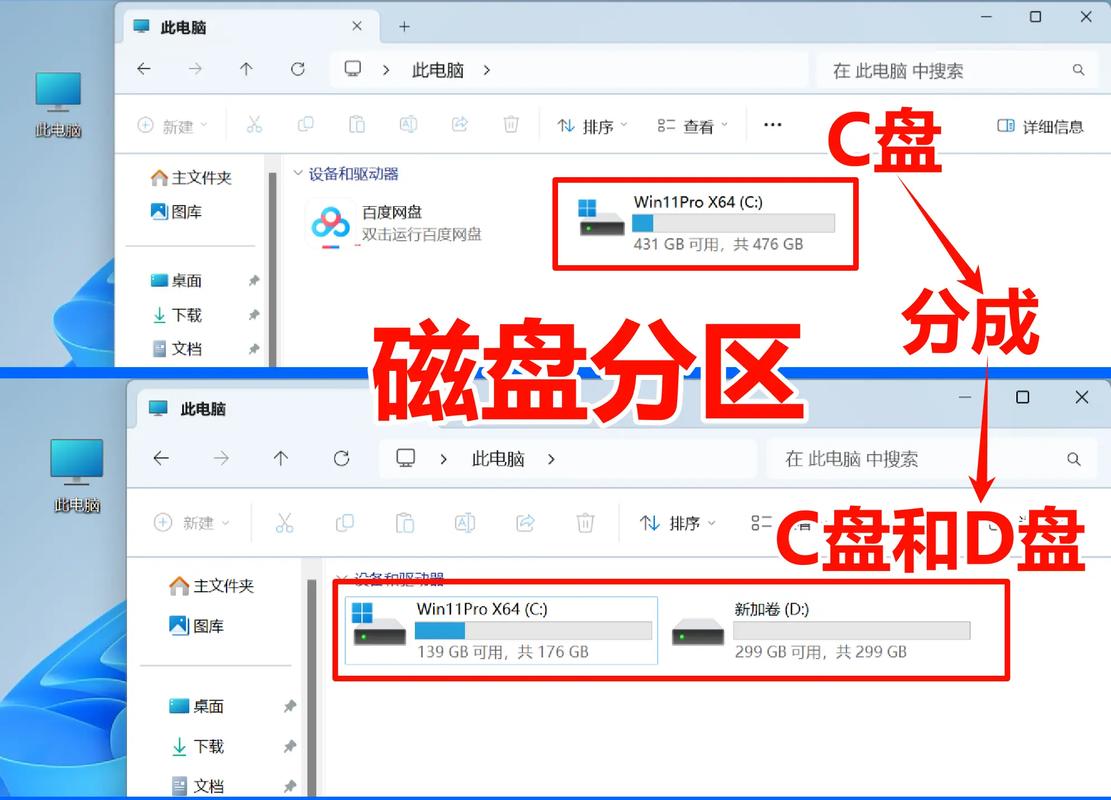 硬盘是c盘还是d盘图标
