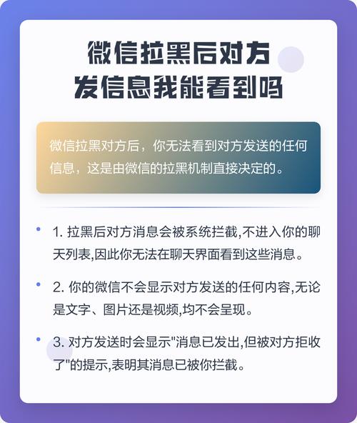 微信拉黑后对方还能发消息吗图标