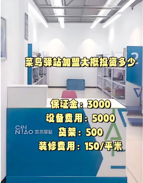 菜鸟驿站如何加盟条件及费用图标