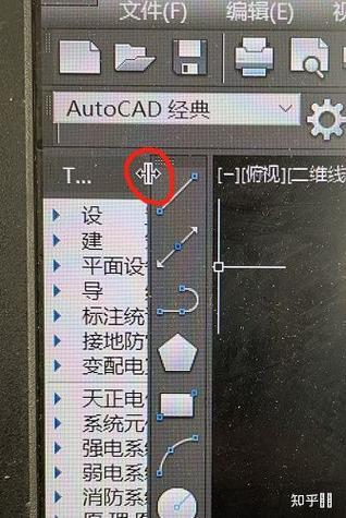 天正软件工具栏怎么调出来缩略图