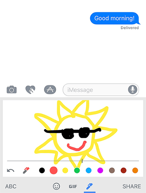 ipad不插卡可以发短信吗图标