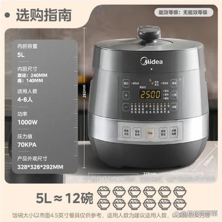 美的电压锅预约时间怎么预约图标