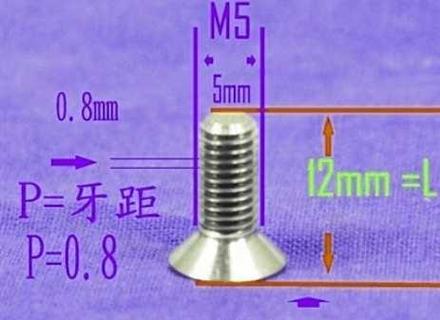 膨胀螺丝怎么量尺寸图标