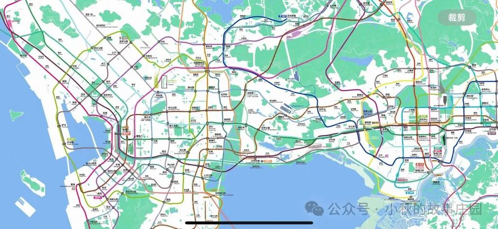 深圳地铁未来规划线路图图标