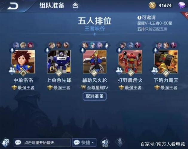 王者荣耀组队不让别人看到我的玩的图标