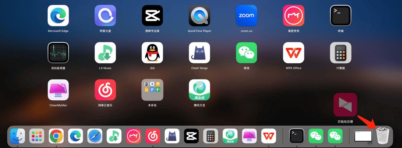 mac卸载第三方安装的软件图标