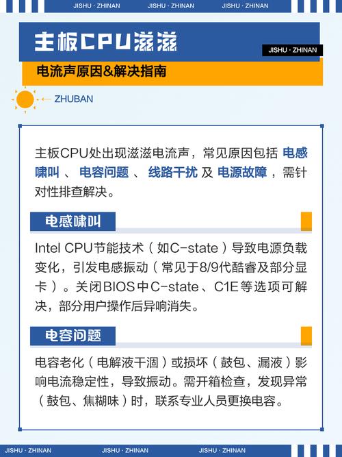 电脑主板有滋滋电流声图标