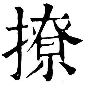 撩是什么意思解释图标