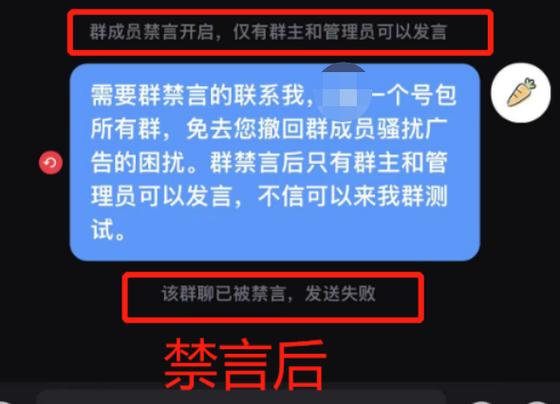群怎么设置禁言图标