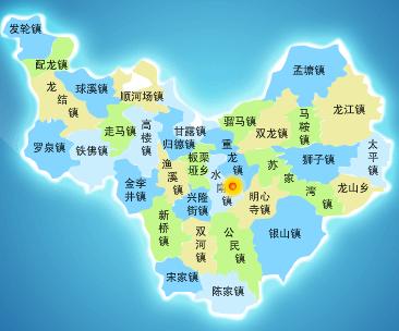 资中县地图全图图标