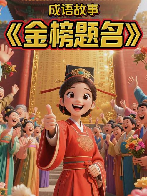 金榜题名成语故事图标