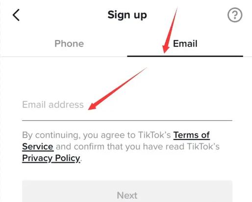 tiktok注册验证码图标