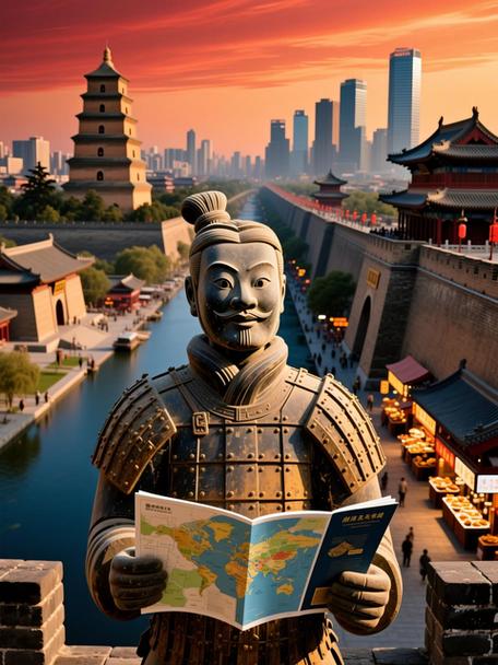 西安旅游景点有哪些图标