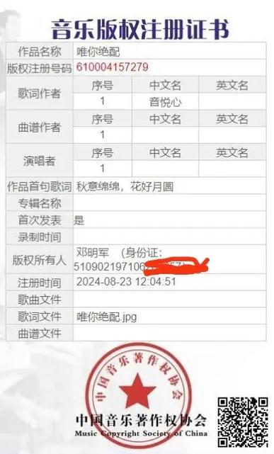音乐版权申请图标