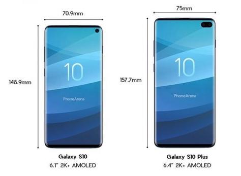 三星s10 尺寸截图