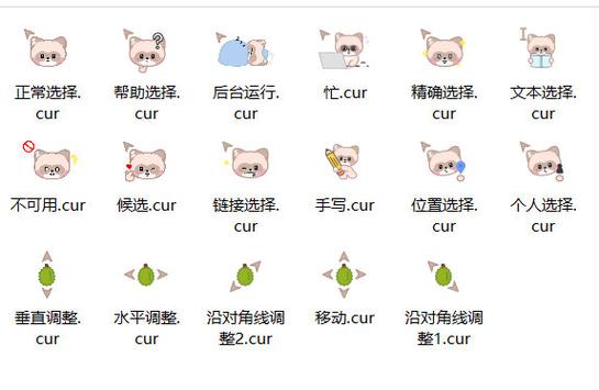 电脑鼠标指针颜色的设置步骤图标