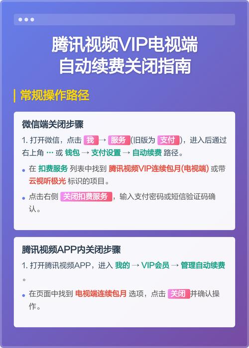 腾讯会员关闭会员续费图标