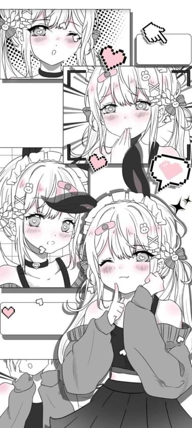 漫画壁纸拼接截图