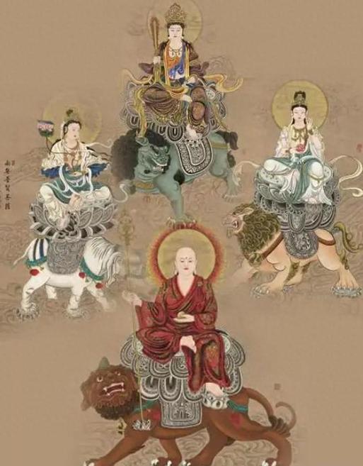 四大菩萨各自掌管什么图标