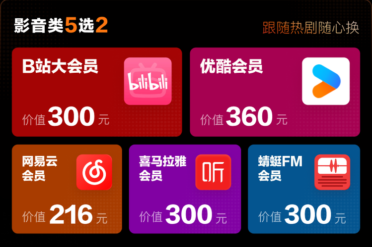 bilibili有哪些联合会员图标