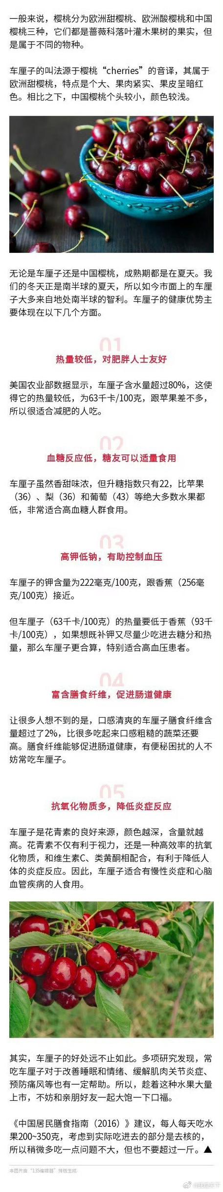 车厘子和樱桃的功效区别图标