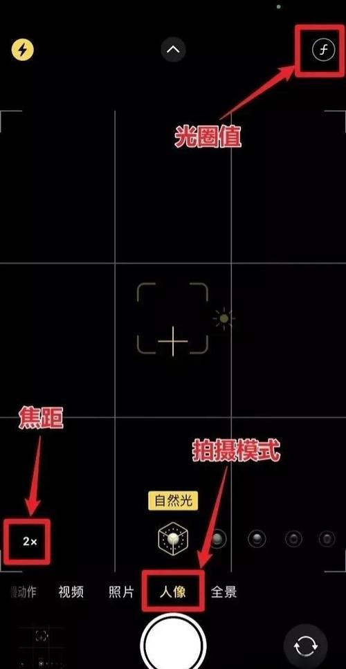 手机拍照光圈是什么意思截图