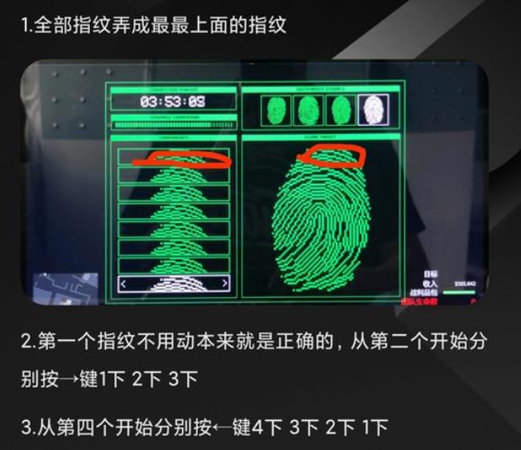 gta5佩里科岛金库指纹截图