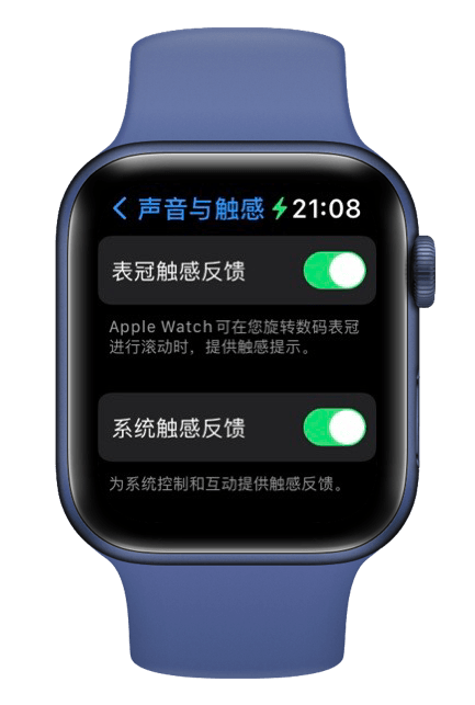 旋转表冠解锁怎么关闭截图