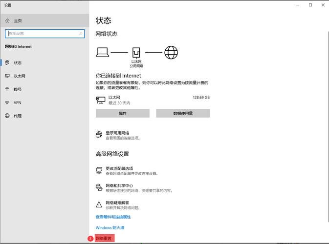 网站连接已重置截图