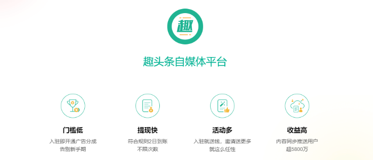趣头条自媒体平台下载图标