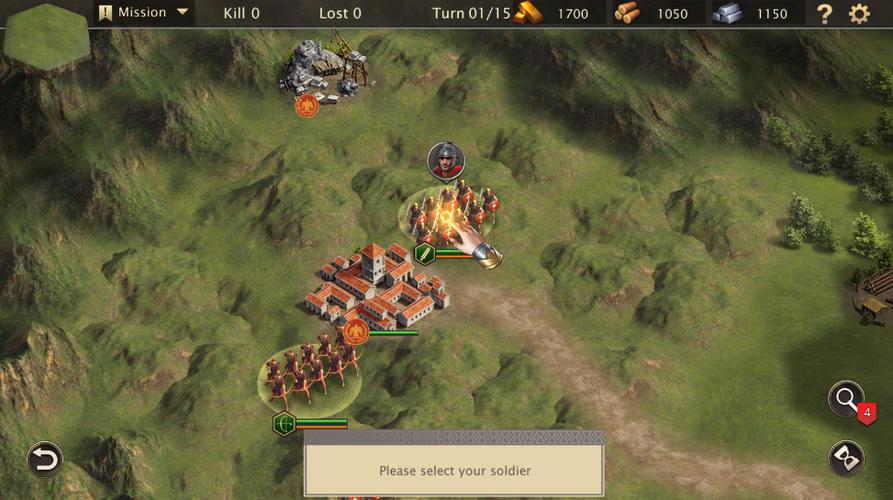 罗马帝国复古战争无限金币版