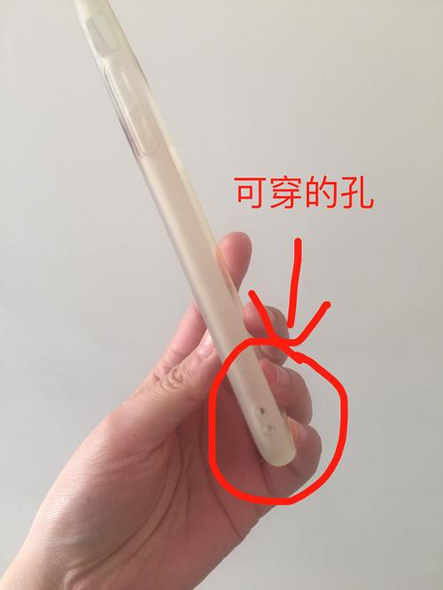 怎么套手机壳上的绳子图标