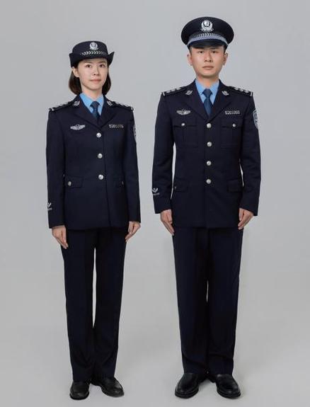 普通人穿没有章的警服截图