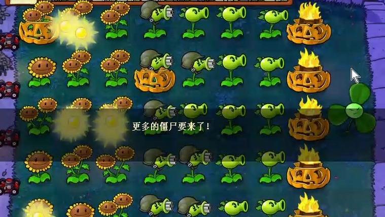 植物大战僵尸黑夜生存困难截图