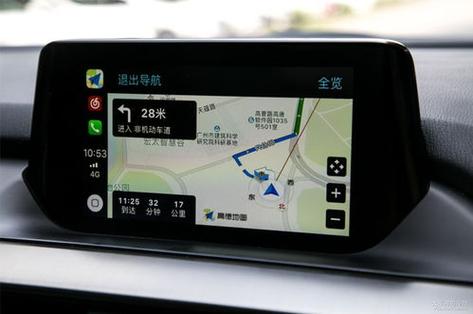 CarPlay导航画面延迟截图