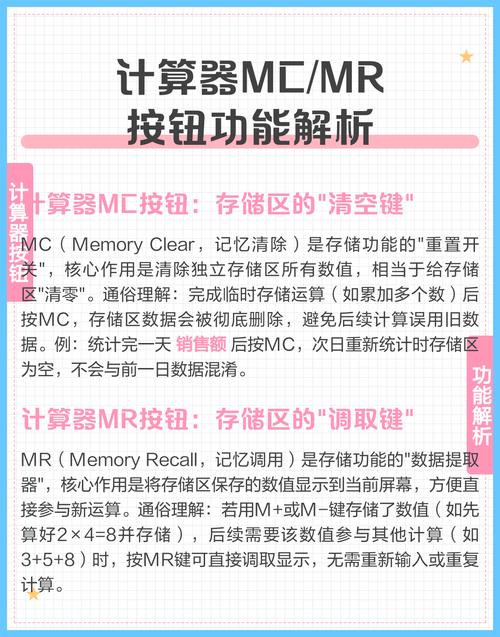 计算机的mc和mr是什么键图标