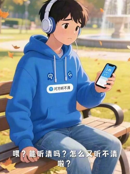 耳机通话对方听不清图标