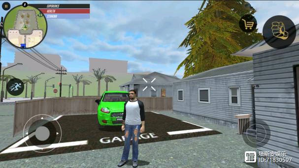 高仿gta5的手机游戏截图