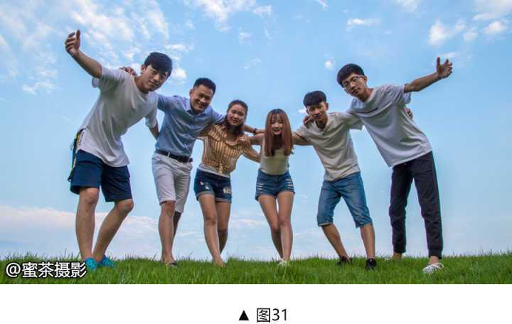 6人用胳膊摆六角星图形截图