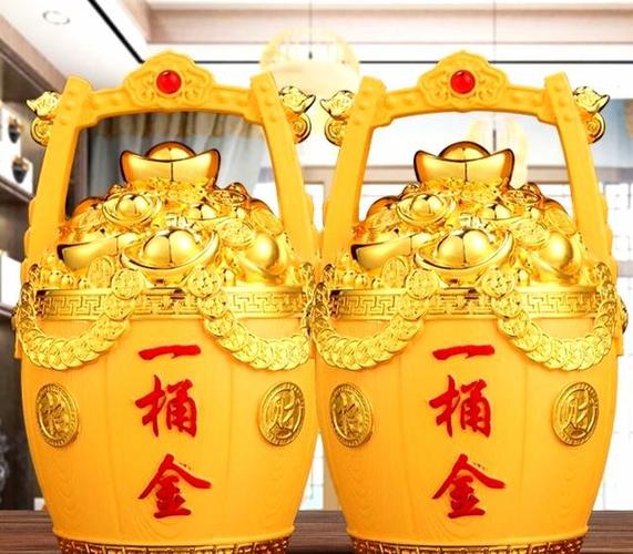 一桶金里放三样东西